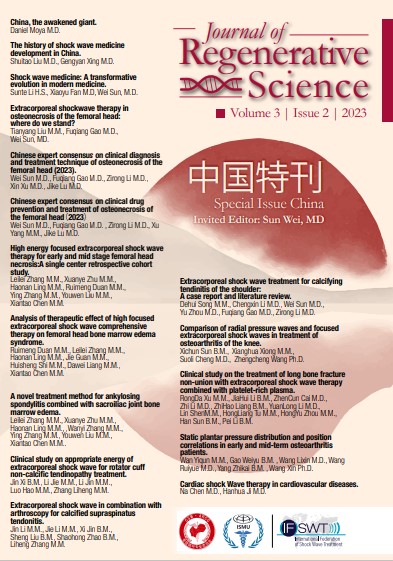 Archives - Journal of Regenerative Sciences